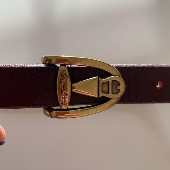 Etienne Aigner | Accessories | Belt Ettiene Aigner Brown Leather ...